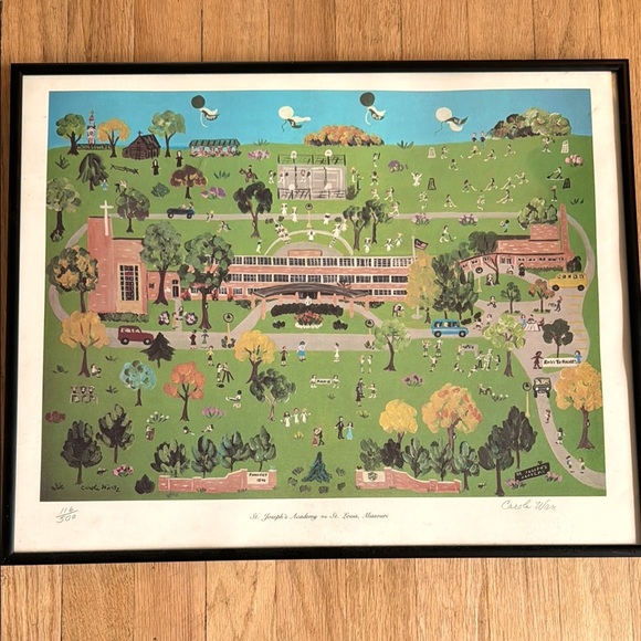 Art | Carole Wantz Folk Art Print | Poshmark